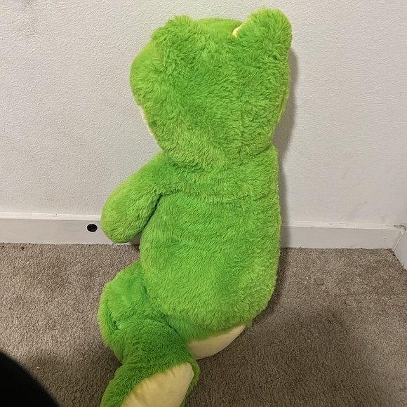 Toys | Big Green Teddy Frog | Poshmark
